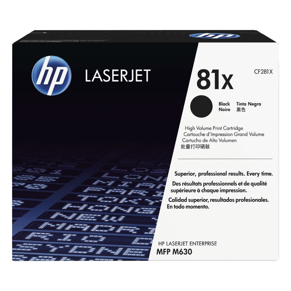 Toner HP 81X CF281X MFP M630/m604N Negro 25K Pag. – Green Data